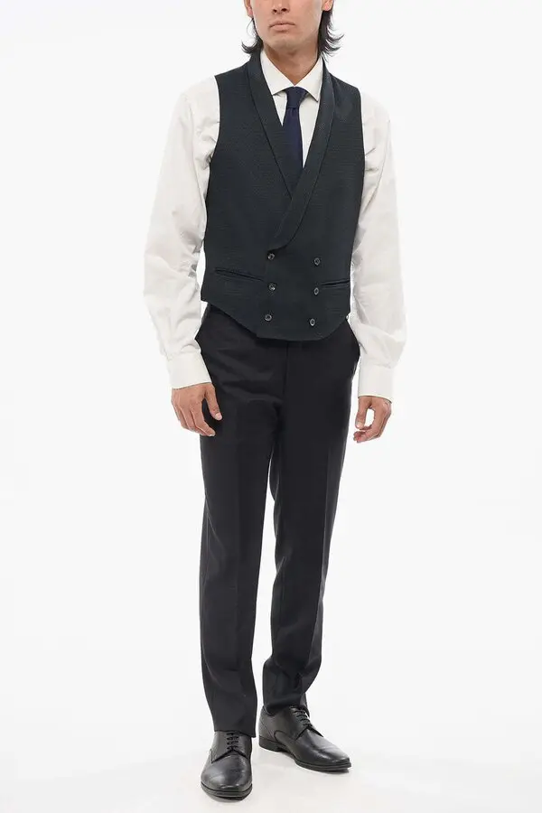 Corneliani Double-breasted Waistcoat