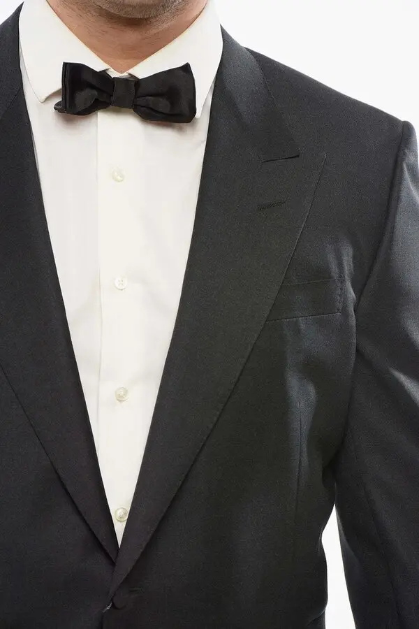 Corneliani Peak-lapel Wool Tailcoat