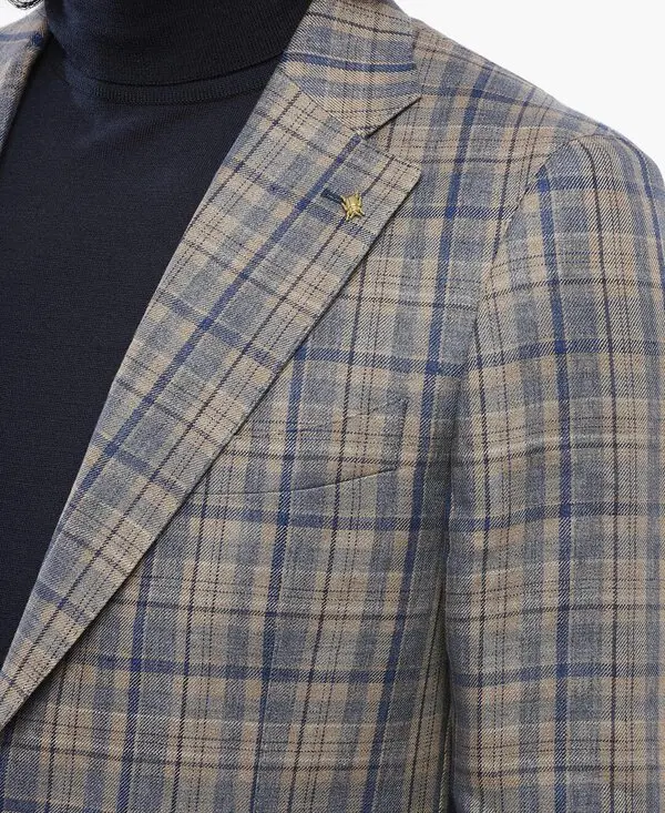 Corneliani Cc Collection Reward Checked Blazer