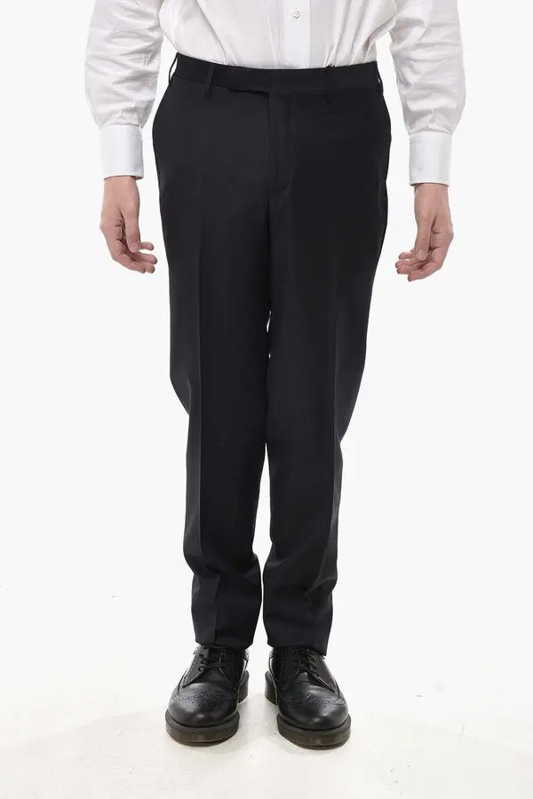 Corneliani Slim-fit Wool Trousers