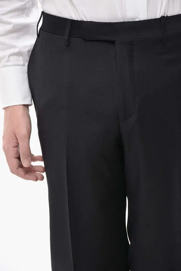 Corneliani Slim-fit Wool Trousers