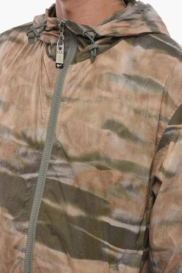 DIESEL® Printed Windbreaker