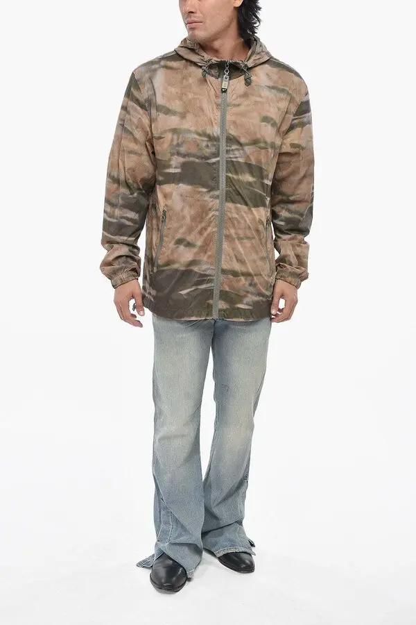 DIESEL® Printed Windbreaker