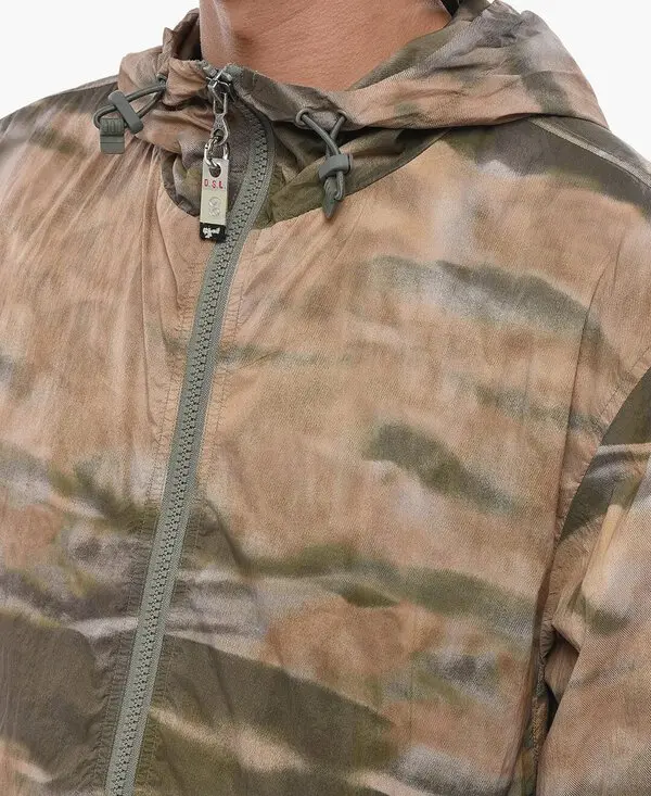 DIESEL® Printed Windbreaker