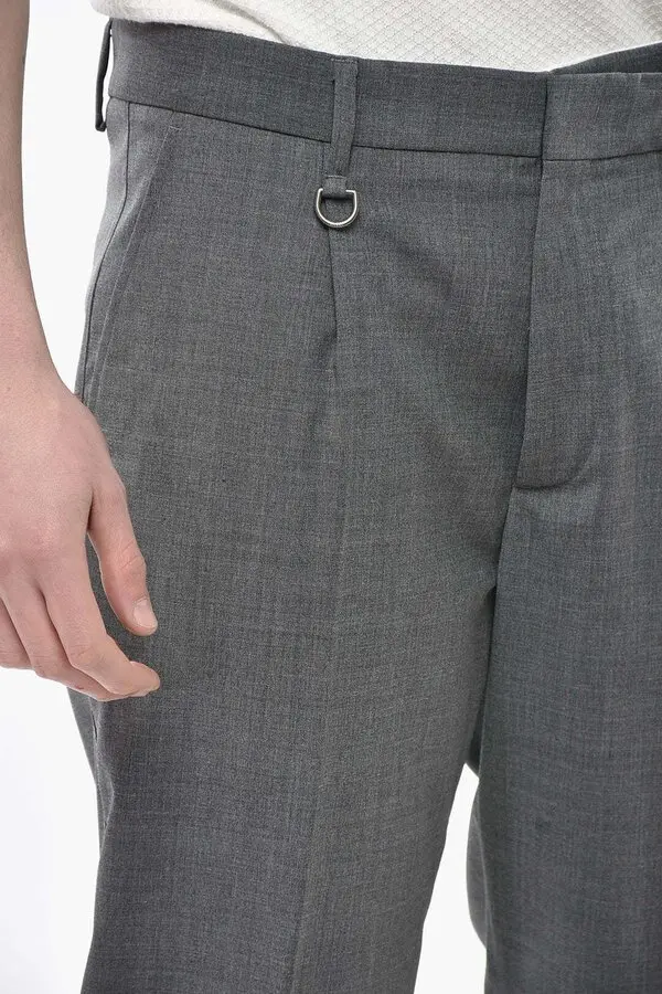 PAOLO PECORA Duomo Single-pleat Trousers