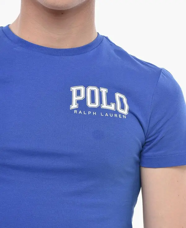 Polo Ralph Lauren Crew Neck Contrast Print T-shirt