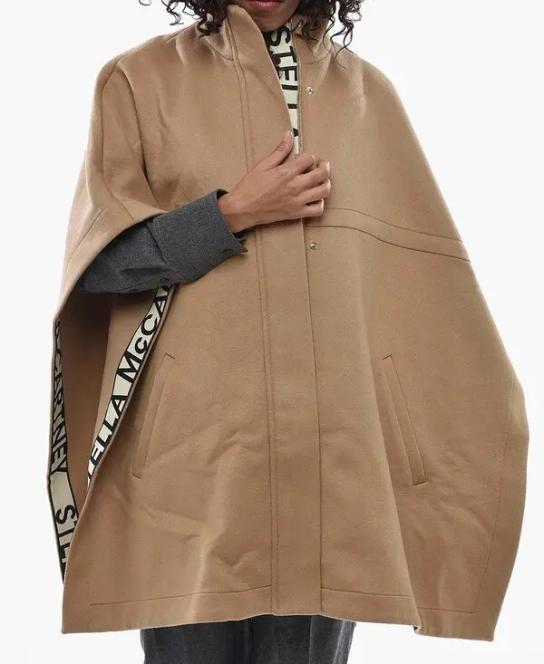 Stella McCartney Robyn Hidden-closure Cape