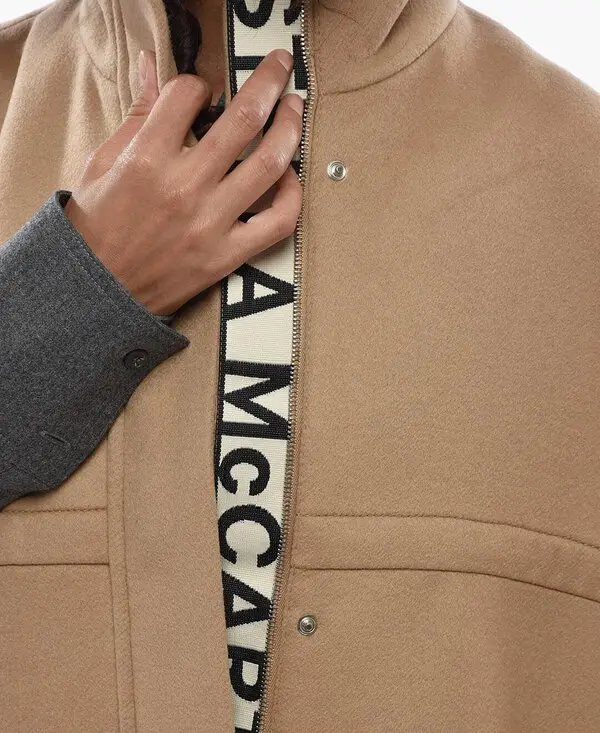 Stella McCartney Robyn Hidden-closure Cape
