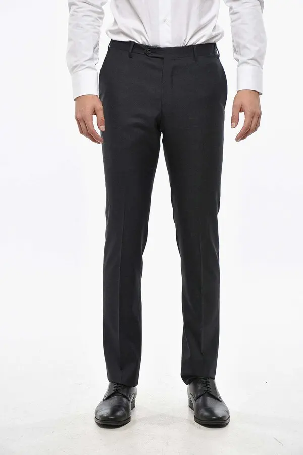 Corneliani Academy Hidden Closure Trousers