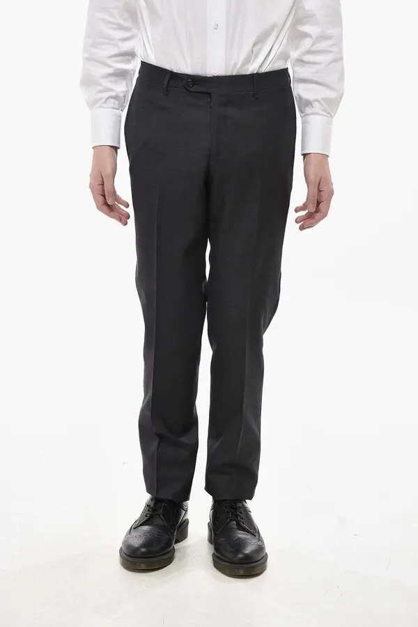 Corneliani Academy Hidden Closure Trousers