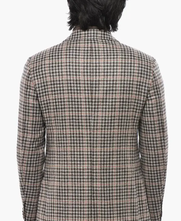 Corneliani Cc Collection Gingham Check Blazer