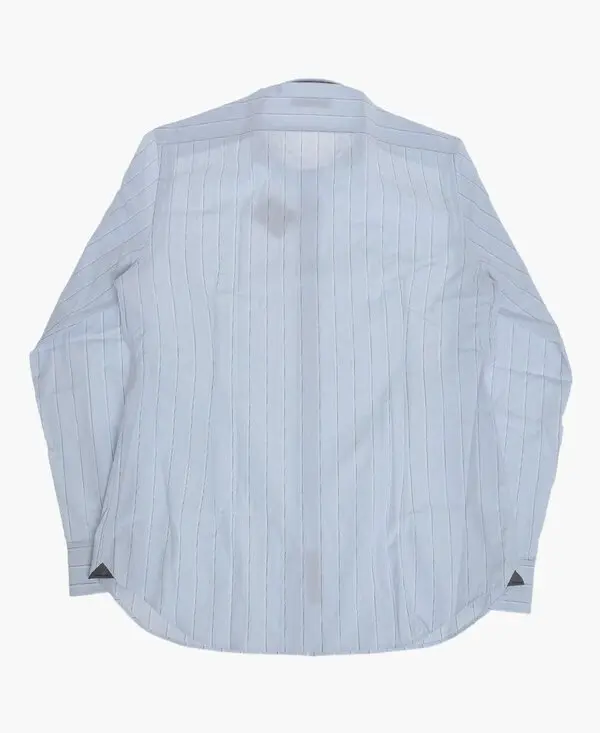 Corneliani Striped French-collar Shirt