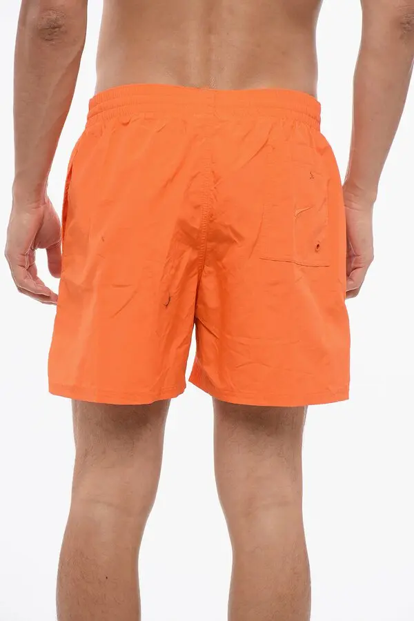 Nike Sneaker-patch Drawstring-waist Swim Shorts