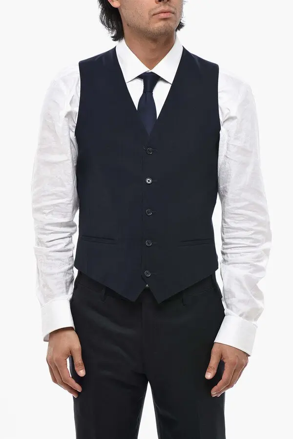 Corneliani Button-up Tailored Waistcoat