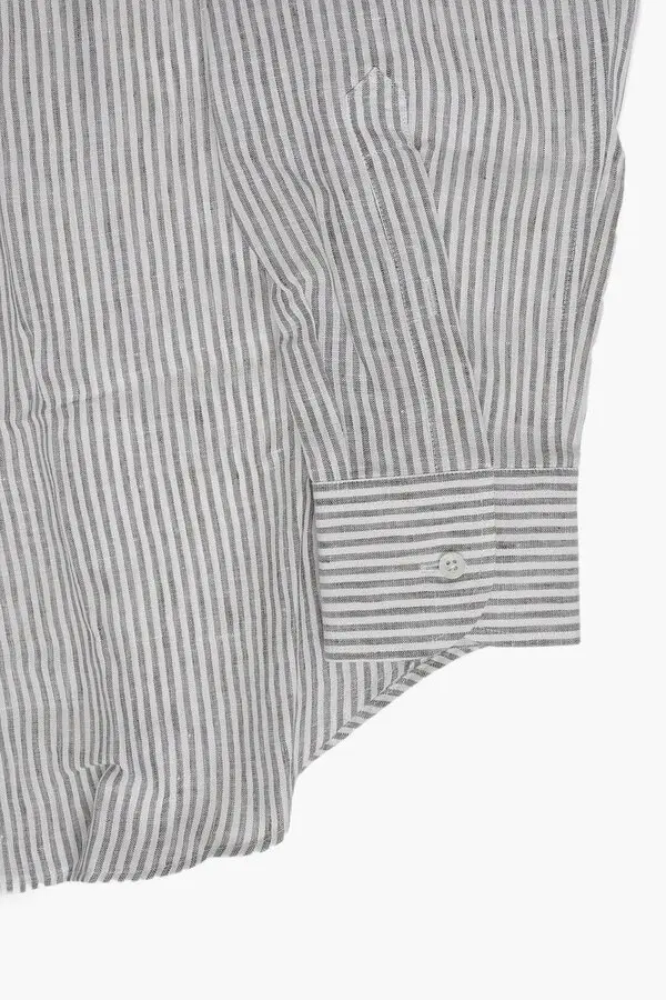 Corneliani Striped French Collar Shirt