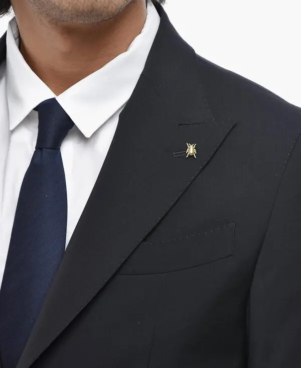 Corneliani Logo-patch Single-breasted Blazer