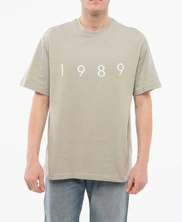 1989 STUDIO Crewneck T-shirt With Embossed Logo