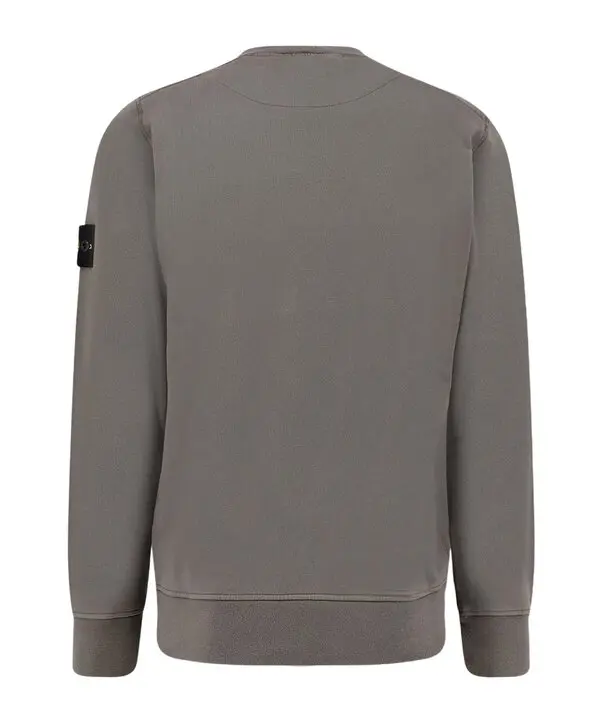 Stone Island Logo Patch Crewneck Sweatshirt