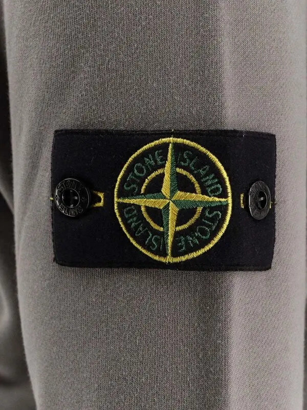 Stone Island Logo Patch Crewneck Sweatshirt