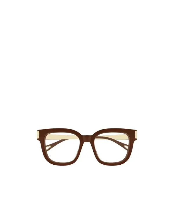 Chloé Eyewear Cat-eye Frame Glasses - Brown