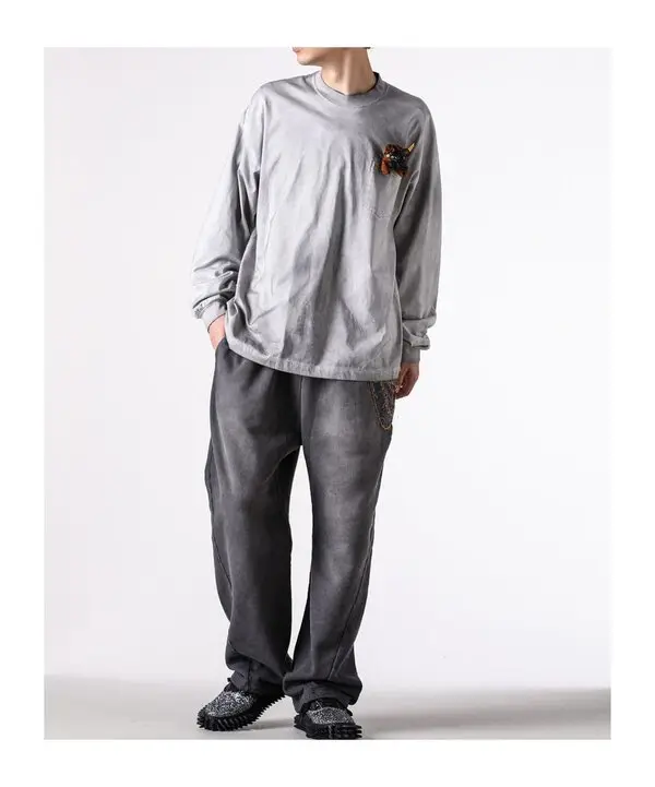 DOUBLET Gas Mask Bear Long Sleeve T-shirt