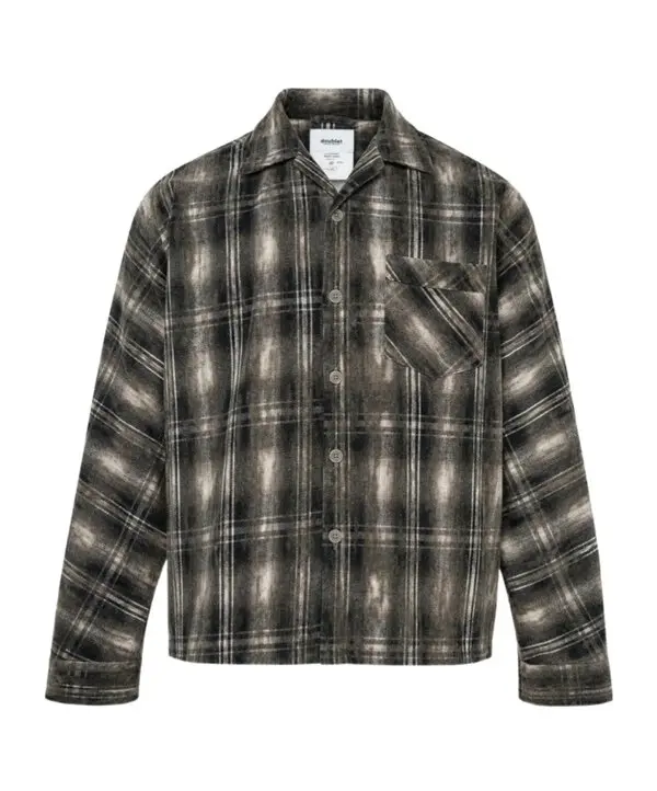 DOUBLET Plaid Shirt - Black