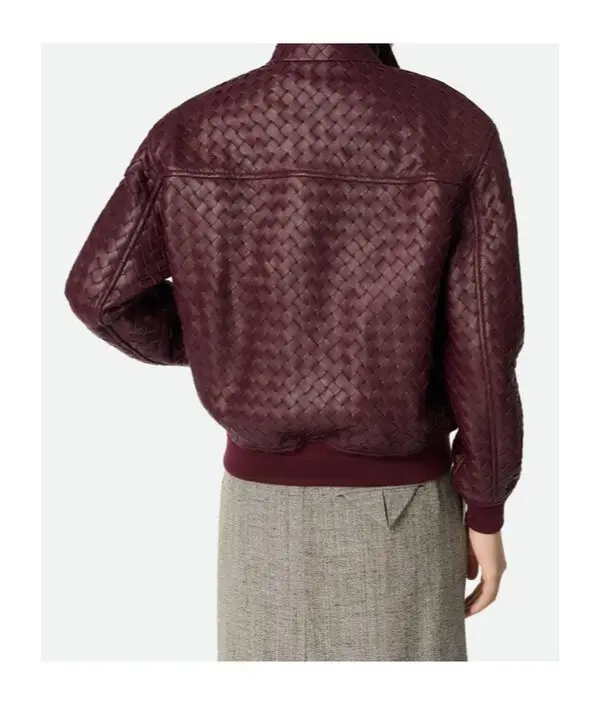 Bottega Veneta Intrecciato Leather Blouson