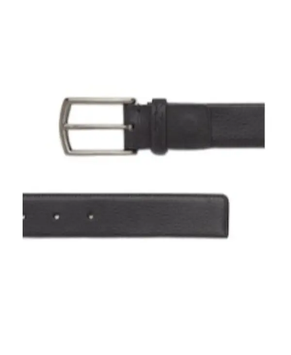 Zegna Triple Stitch Buckle Belt