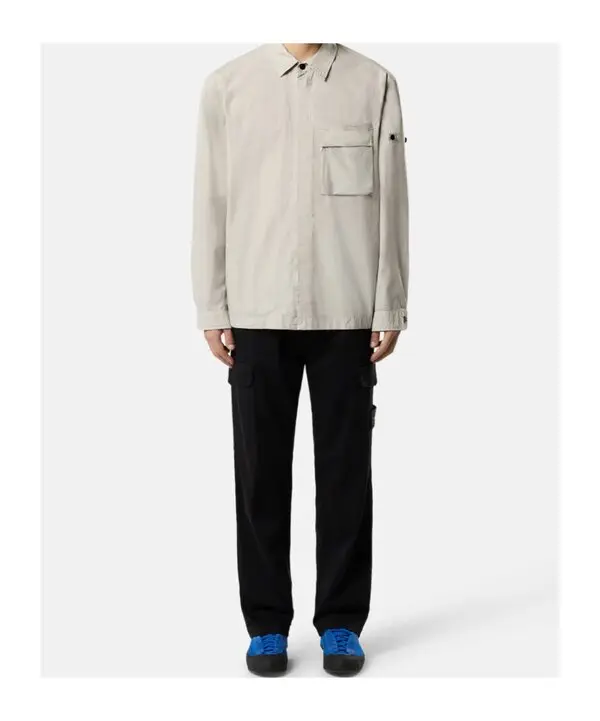 Stone Island Logo Patch Pocket Detail Pants