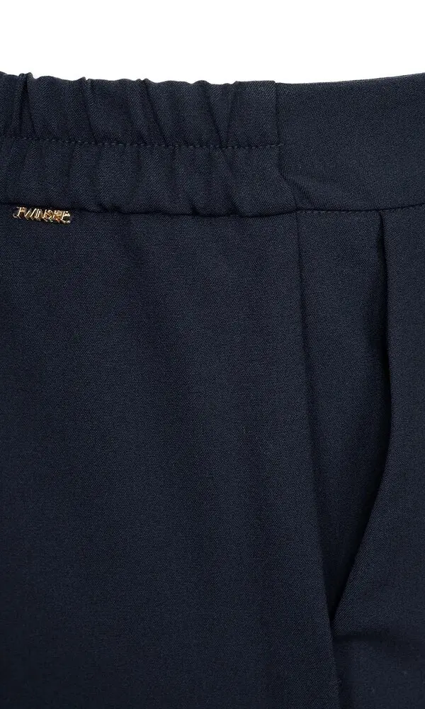 TWINSET Logo-plaque Straight-leg Trousers