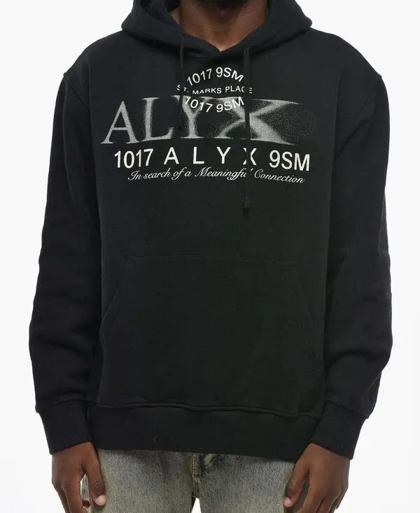 1017 Alyx 9sm Large Front Print Hoodie