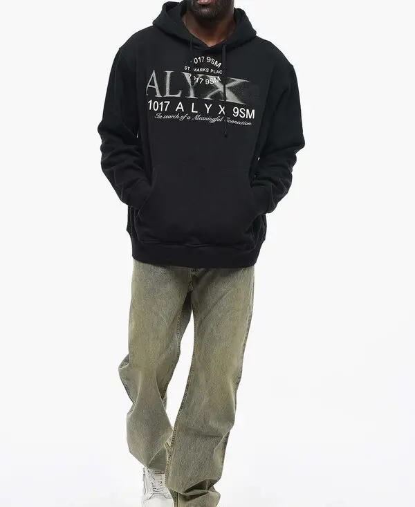 1017 Alyx 9sm Large Front Print Hoodie