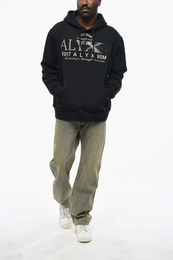 1017 Alyx 9sm Large Front Print Hoodie