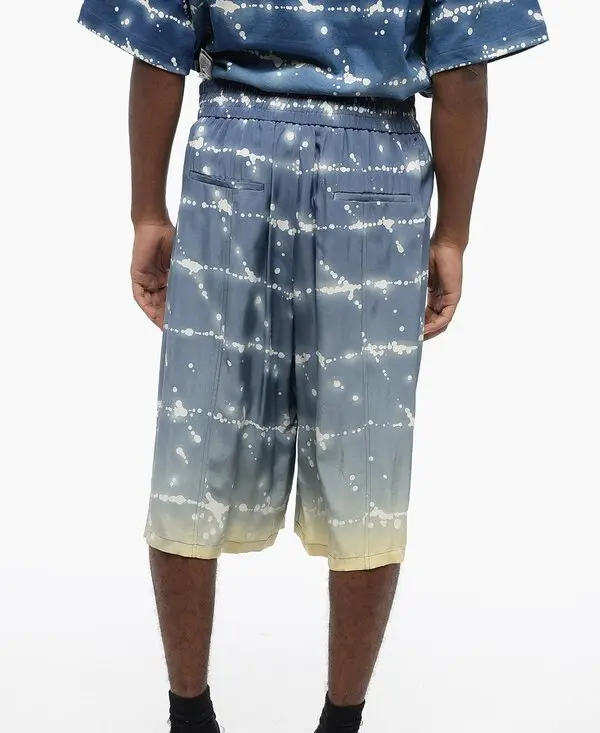 JIL SANDER Printed Elastic-waist Shorts