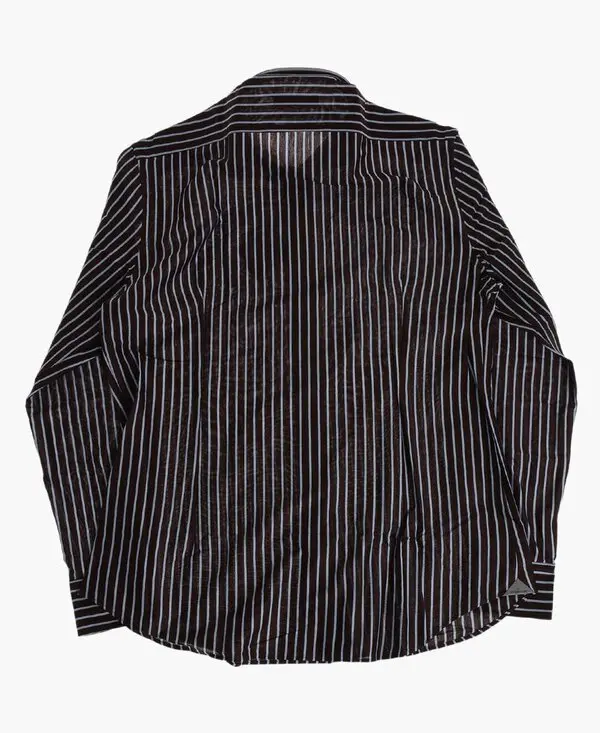 Corneliani Striped French-collar Shirt