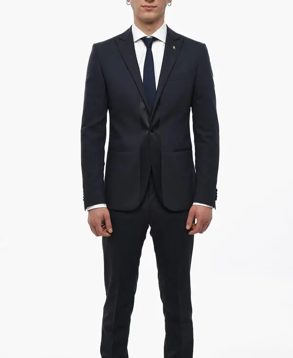 Corneliani Satin-trim Three-piece Suit