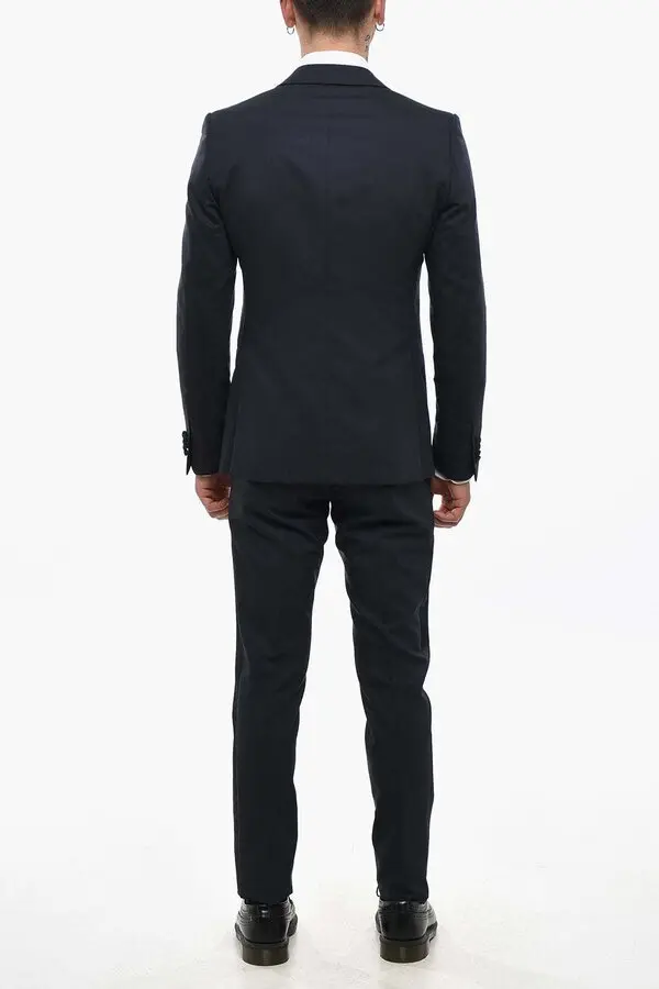 Corneliani Satin-trim Three-piece Suit