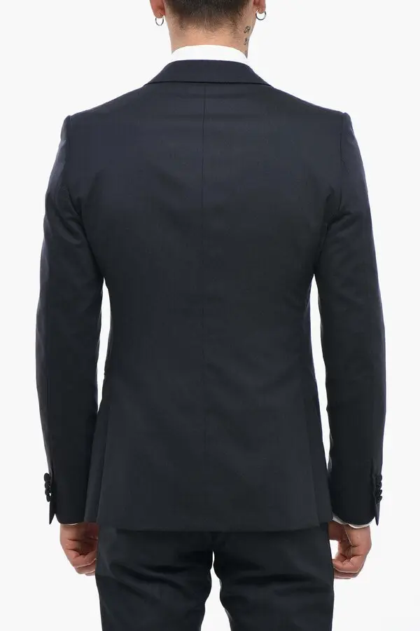 Corneliani Satin-trim Three-piece Suit