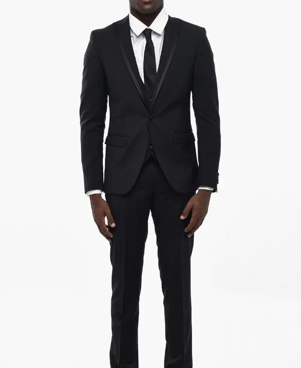 Corneliani Peak-lapel Three-piece Suit