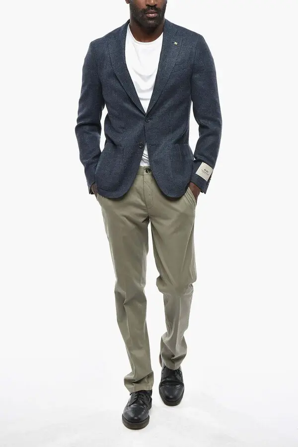 Corneliani Single-breasted Patch-pocket Blazer