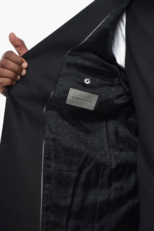Corneliani Satin Shawl-lapel Three-piece Suit