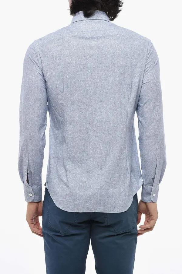 Corneliani Herringbone Pattern Shirt
