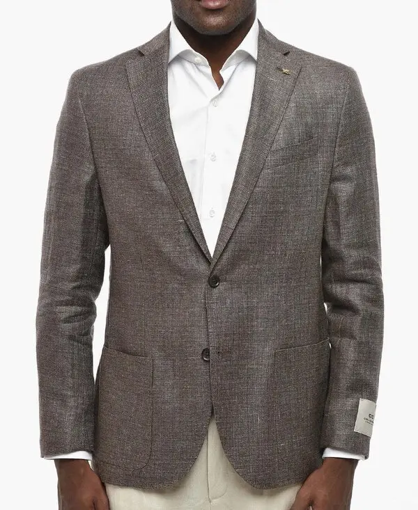 Corneliani Cc Collection Single-breasted Patch-pocket Blazer