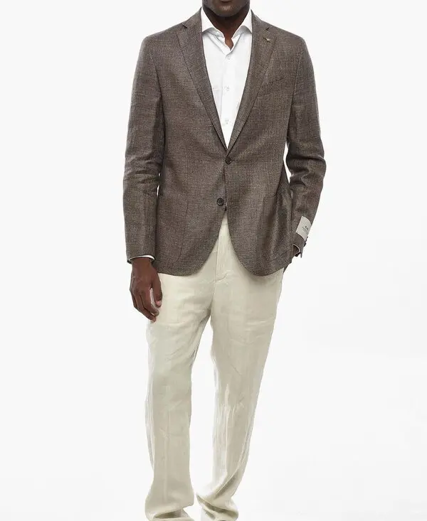 Corneliani Cc Collection Single-breasted Patch-pocket Blazer
