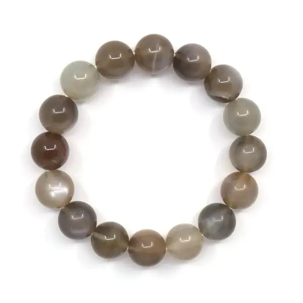 Shar Oke Neutrals Chocolate Moonstone Bracelet