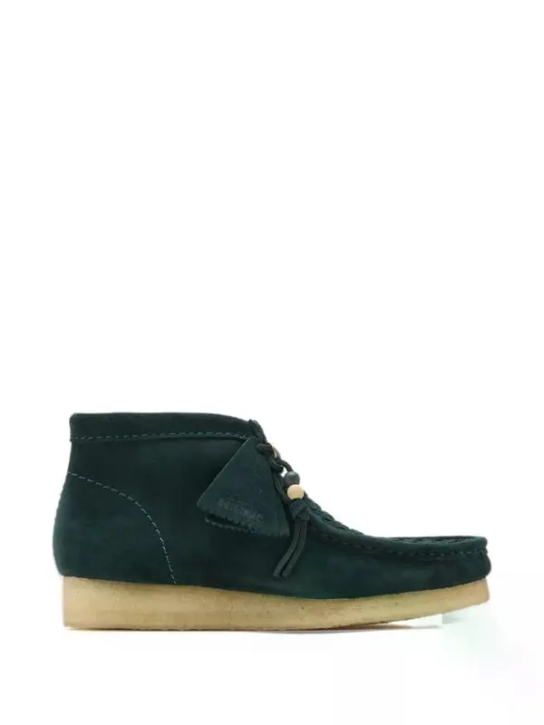 Clarks Wallabee Ankle Boots - Green