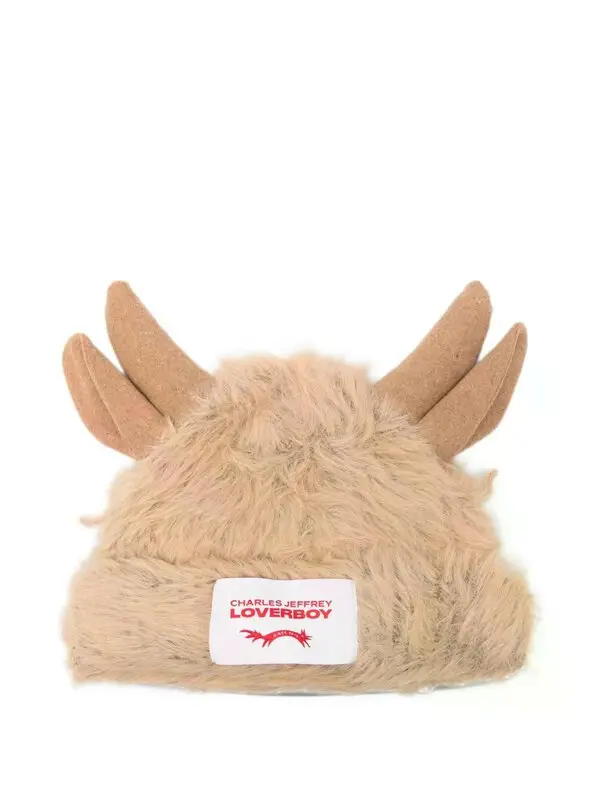 CHARLES JEFFREY Chunky Rabbit Faux-fur Beanie Hat