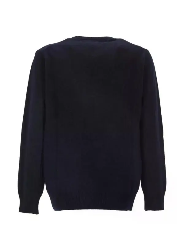 MC2 SAINT BARTH Heron Après Ski Embroidered Sweater