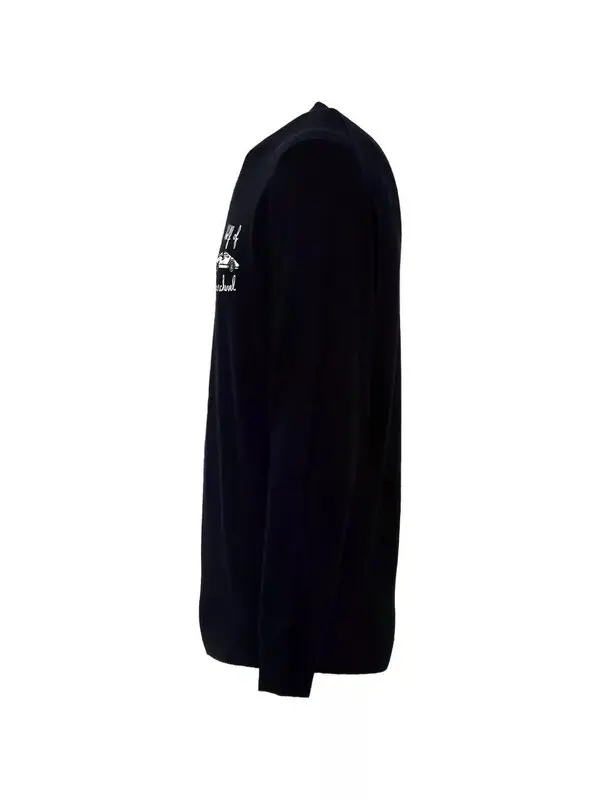 MC2 SAINT BARTH Embroidered-logo Sweater