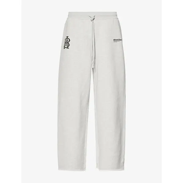 ABOUT:BLANK Dual Logo Cotton Jogging Bottoms